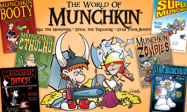 10 ‘Munchkin’ Games We Want to See | Funk's House of Geekery