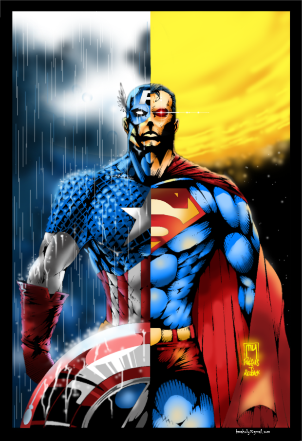 DC vs Marvel: Superman vs Captain America | Funk's House of Geekery